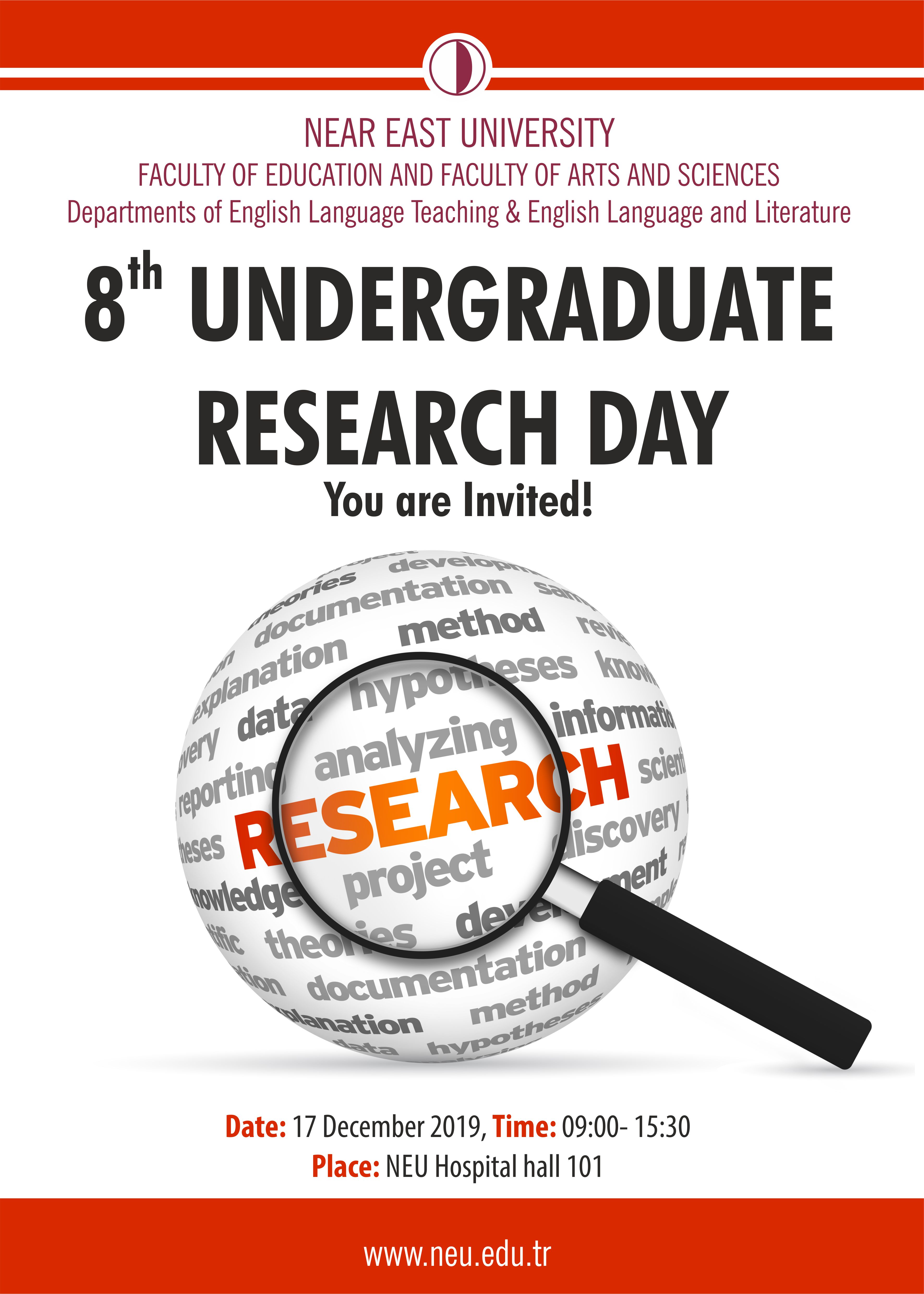 8th UNDERGRADUATE RESEARCH DAY – English Language and Literature ...